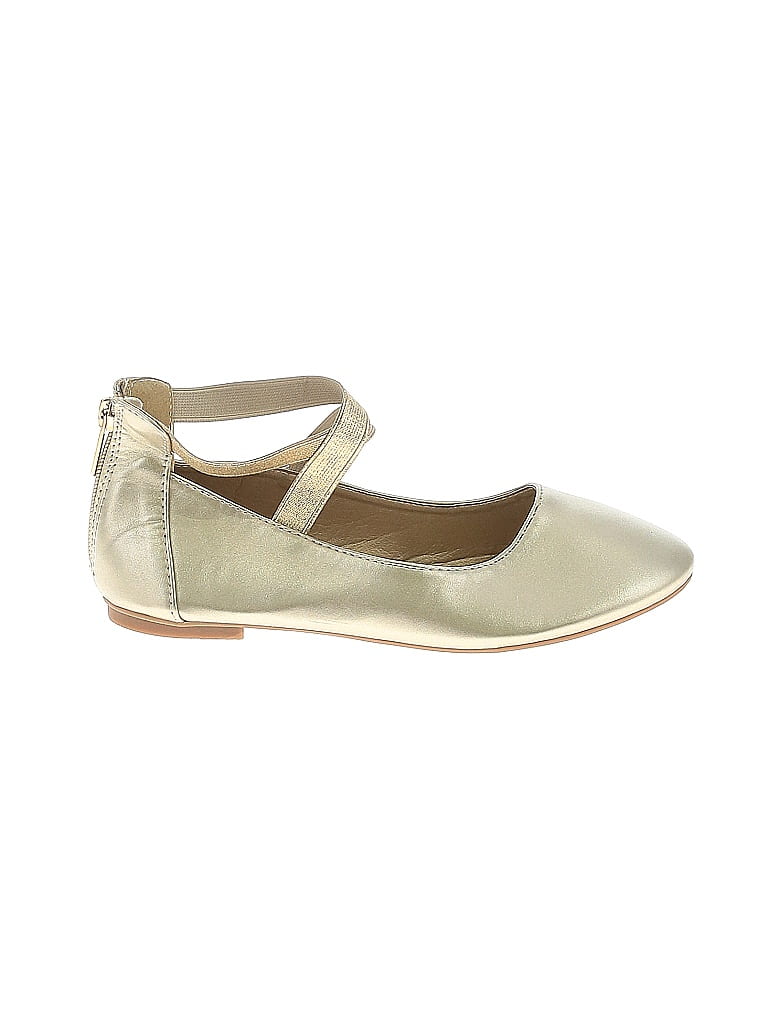 Utopia Metallic Gold Flats Size 4 - 60% off | ThredUp