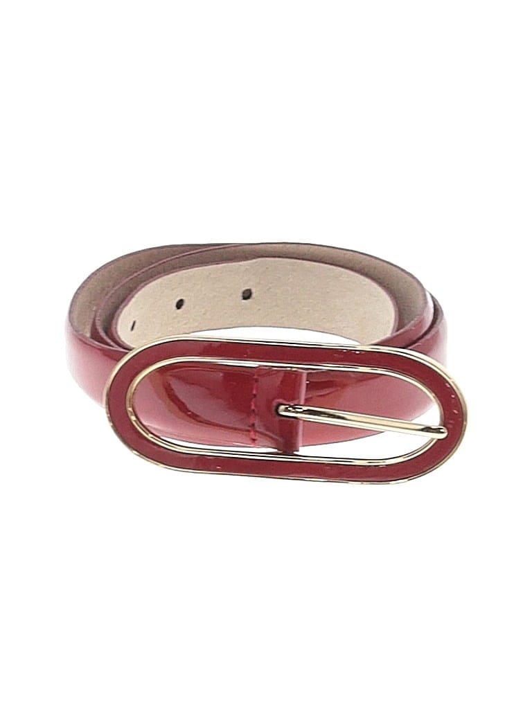 Target 100% Leather Burgundy Red Leather Belt Size S - 52% off | ThredUp
