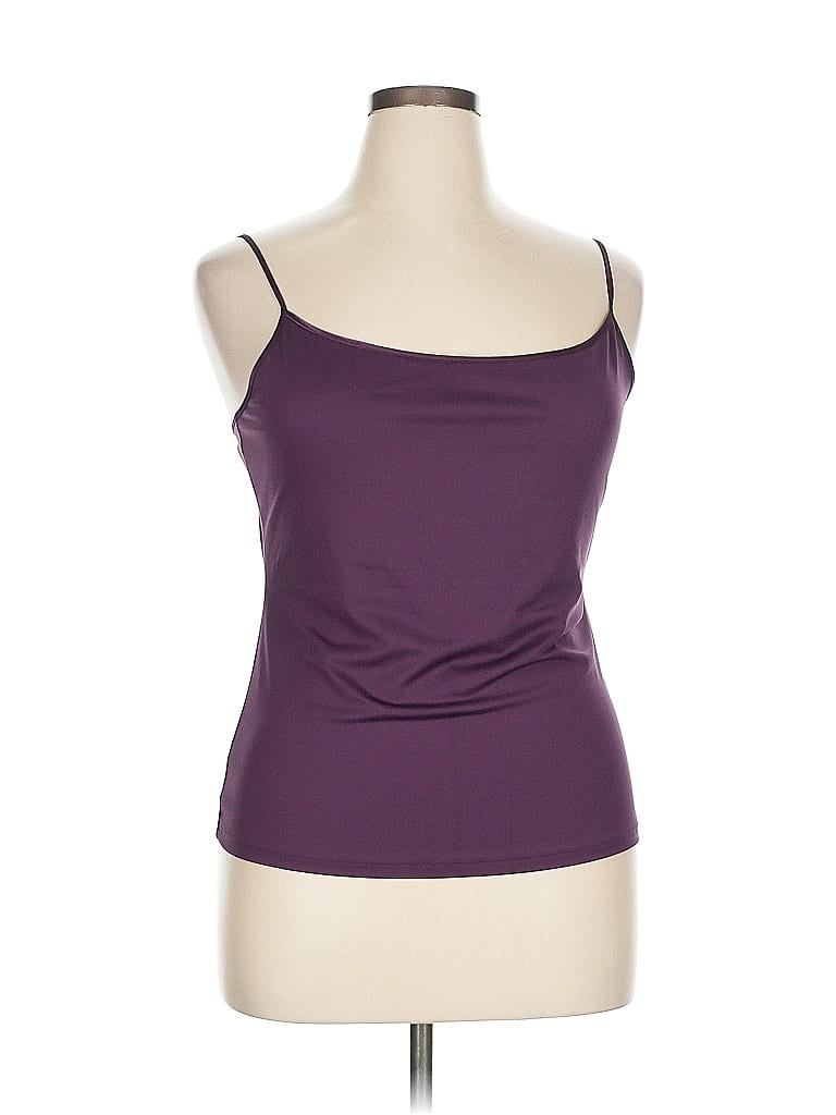 Ellen Tracy Purple Tank Top Size XL - 70% off | ThredUp