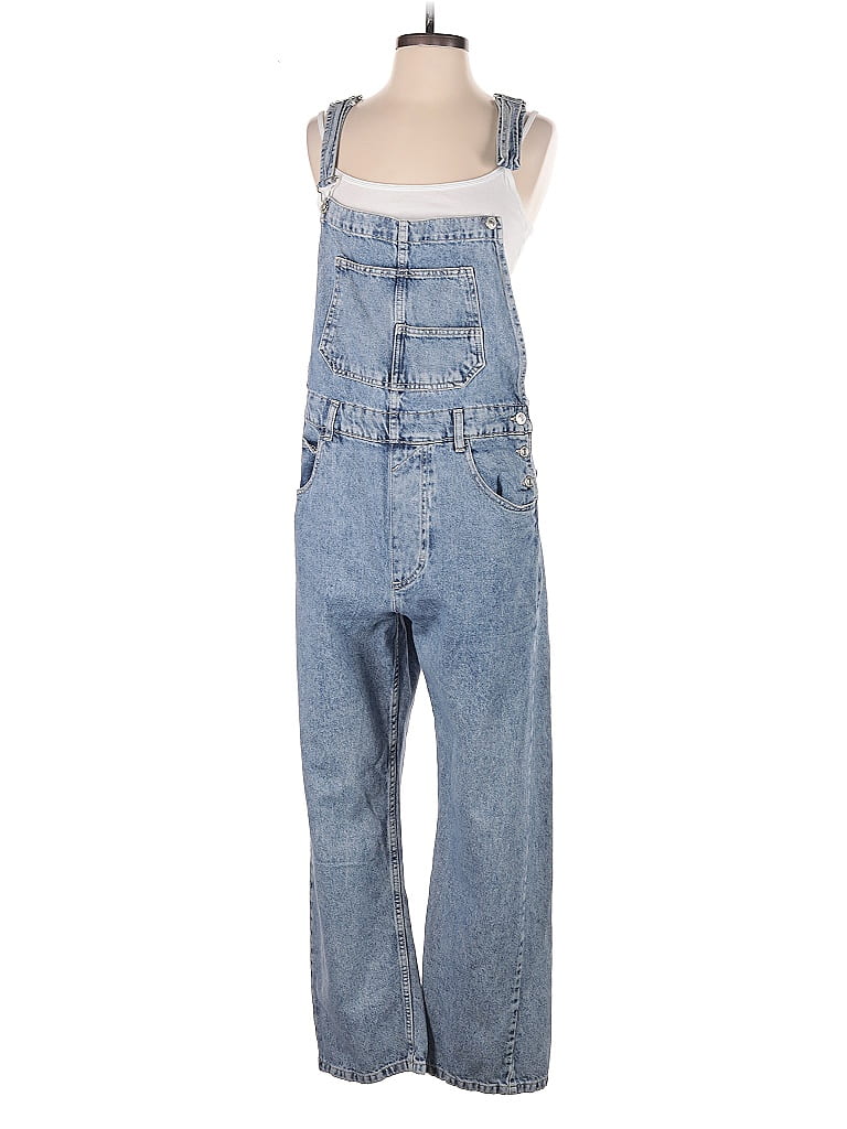 We the Free Blue Overalls Size M - 19% off | ThredUp