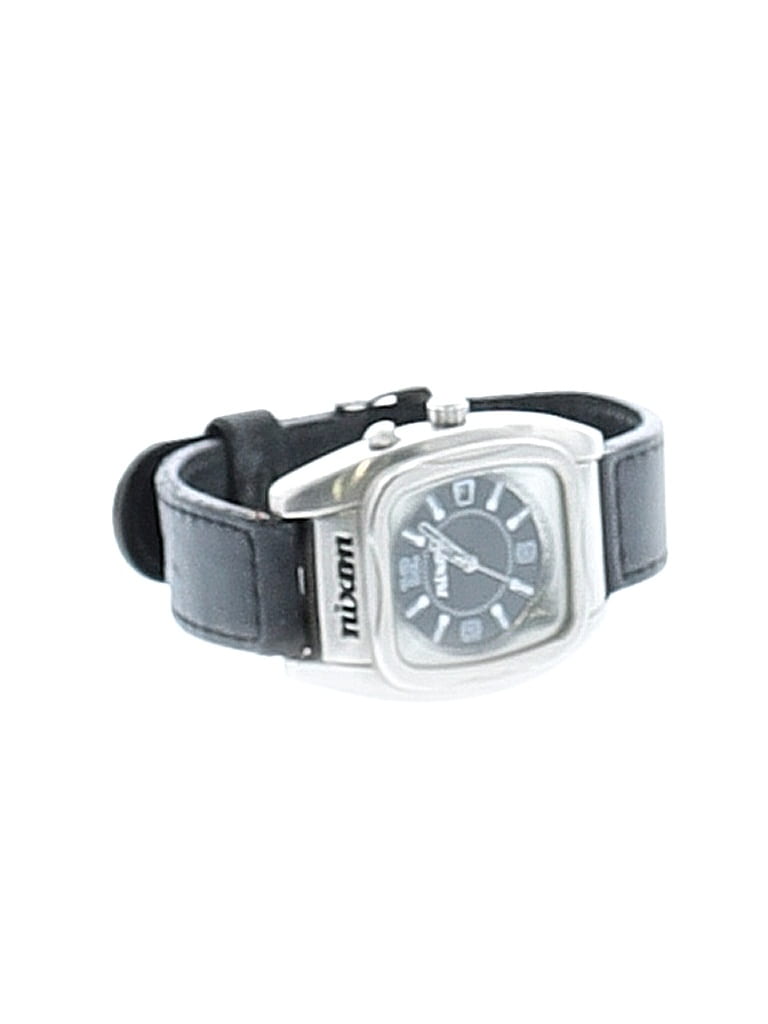 Nixon Black Silver Watch One size - 75% off | ThredUp