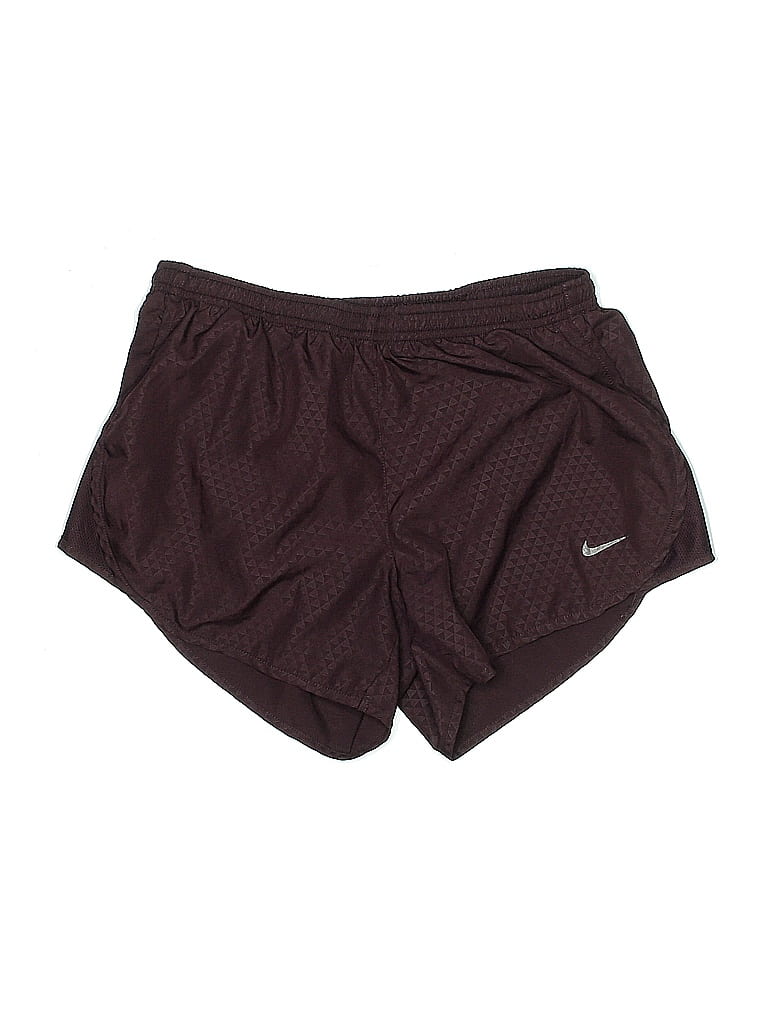 Nike 100% Polyester Burgundy Athletic Shorts Size XS - 57% off | ThredUp