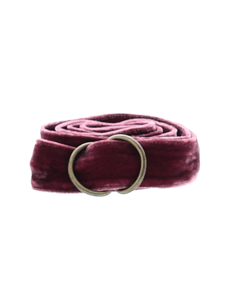 Fair Indigo Burgundy Belt Size S - 61% off | ThredUp