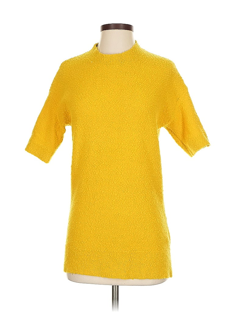 Cos Yellow Wool Pullover Sweater Size XS - 76% off | ThredUp
