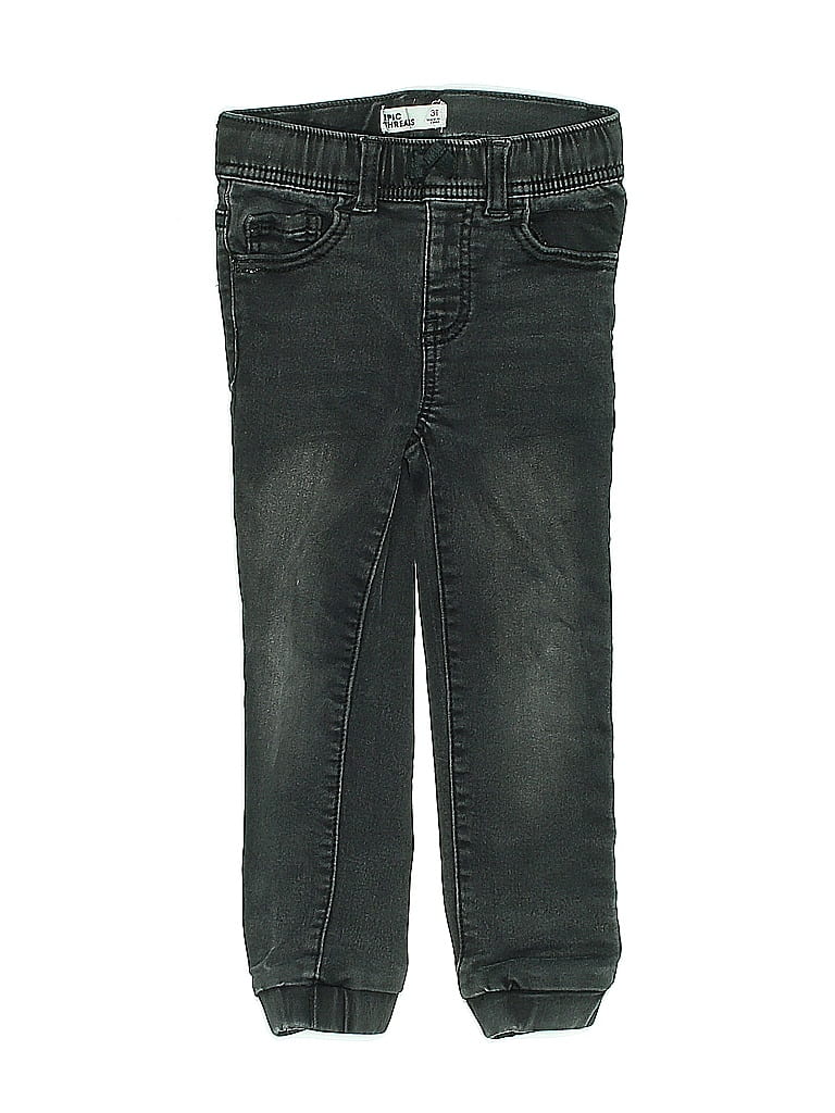 Epic Threads Solid Green Jeans Size 3T - 63% off | ThredUp