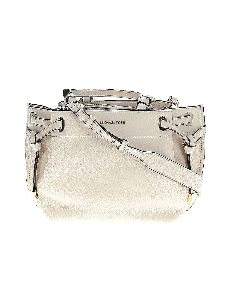 Michael Michael Kors Ivory Satchel One Size 69 Off Thredup