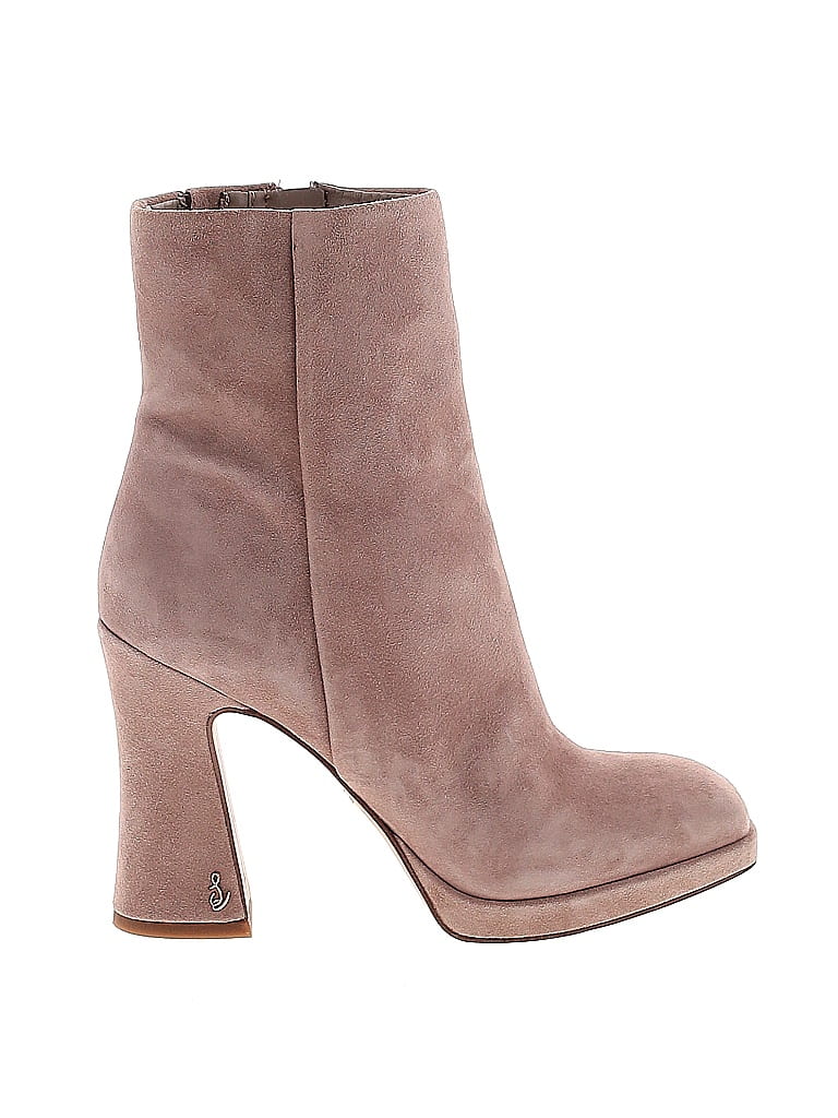 Sam Edelman Gray Tan Boots Size 7 - 67% off | ThredUp
