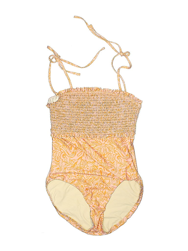 Hermoza Tweed Gold One Piece Swimsuit Size 10 73 Off Thredup 2788
