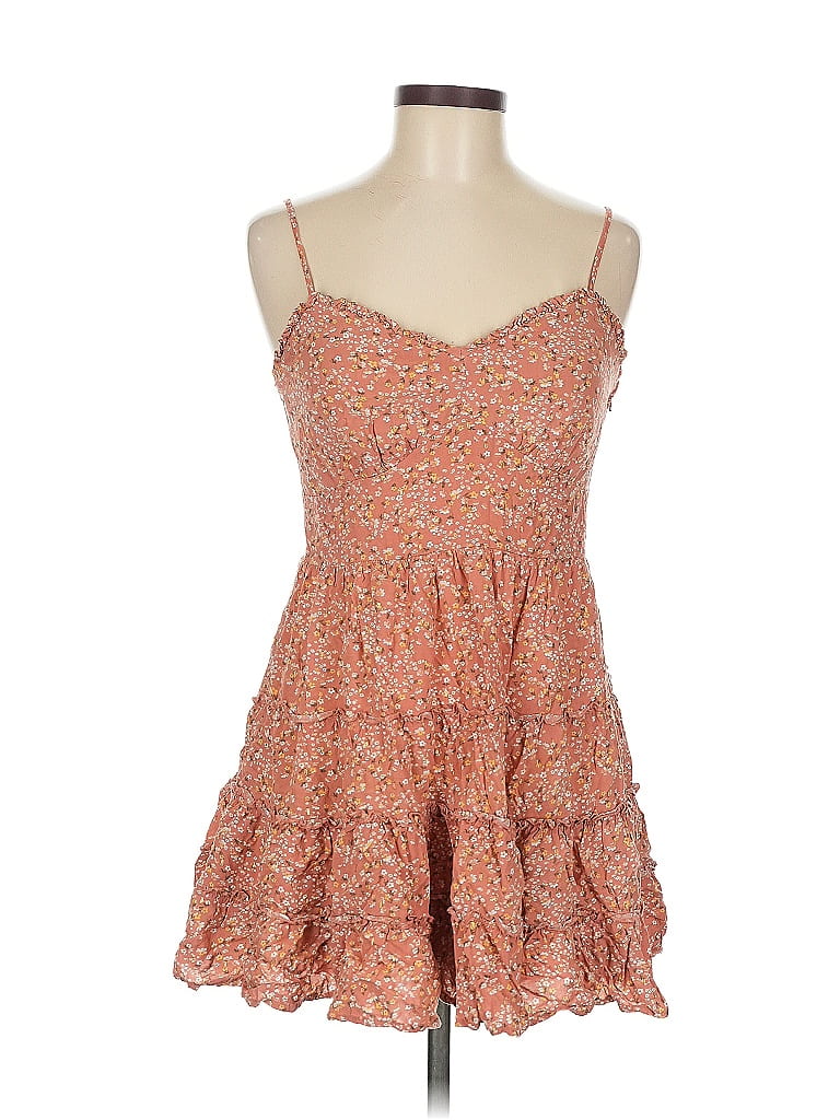 Trixxi Paisley Orange Casual Dress Size M - 51% off | ThredUp