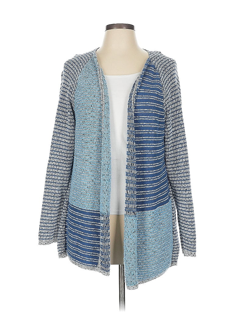 J.Jill Blue Cardigan Size L - 70% off | ThredUp
