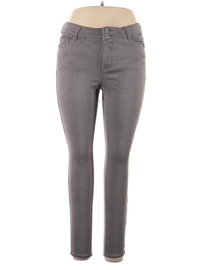 STITCH STAR Gray Jeans Size 16 - 66% off | ThredUp