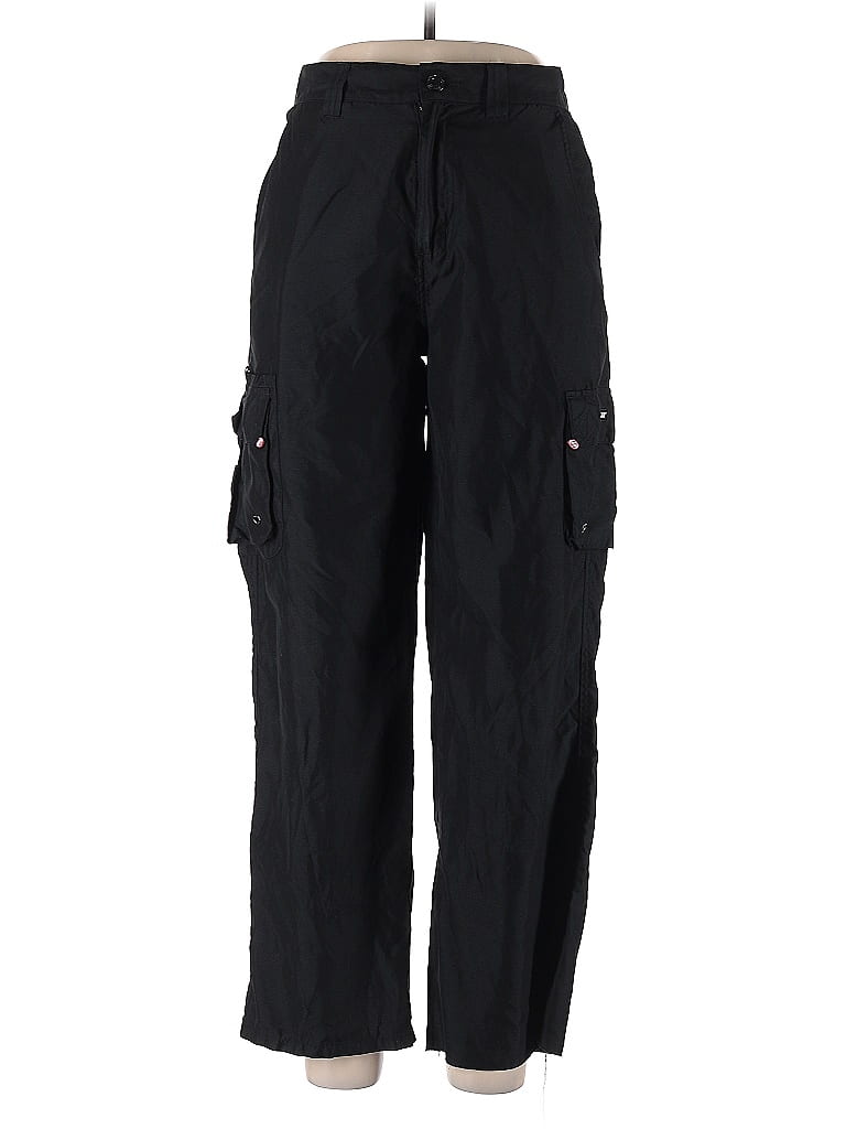 Split Black Cargo Pants Size 31 waist - 60% off | ThredUp