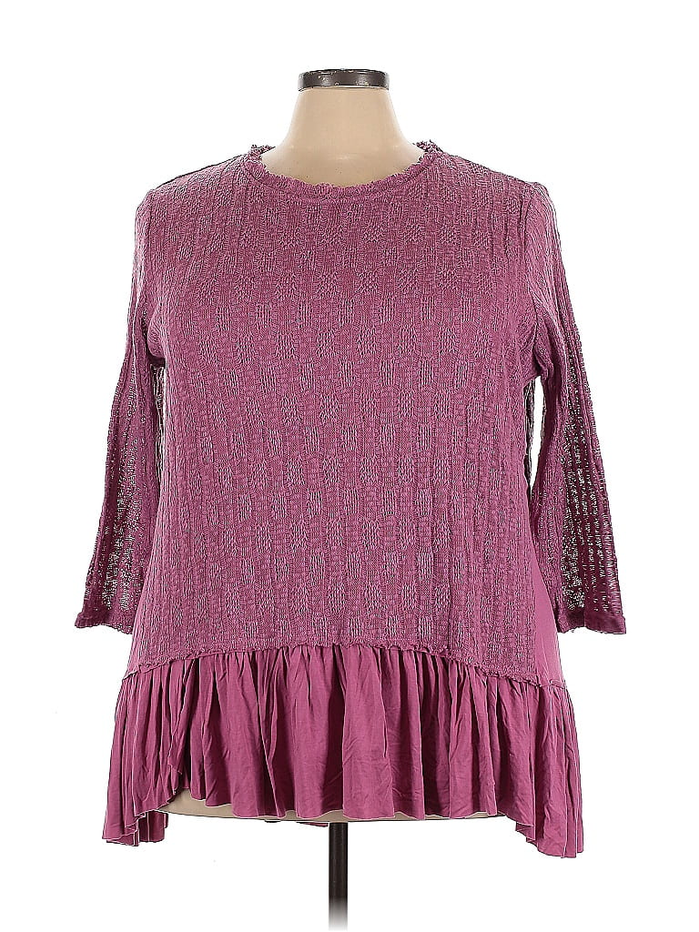 Indigo Thread Co. Burgundy Casual Dress Size 3X - 65% off | ThredUp