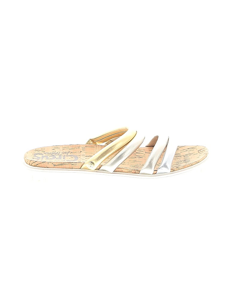 Circus by Sam Edelman Gold Silver Sandals Size 7 - 57% off | ThredUp