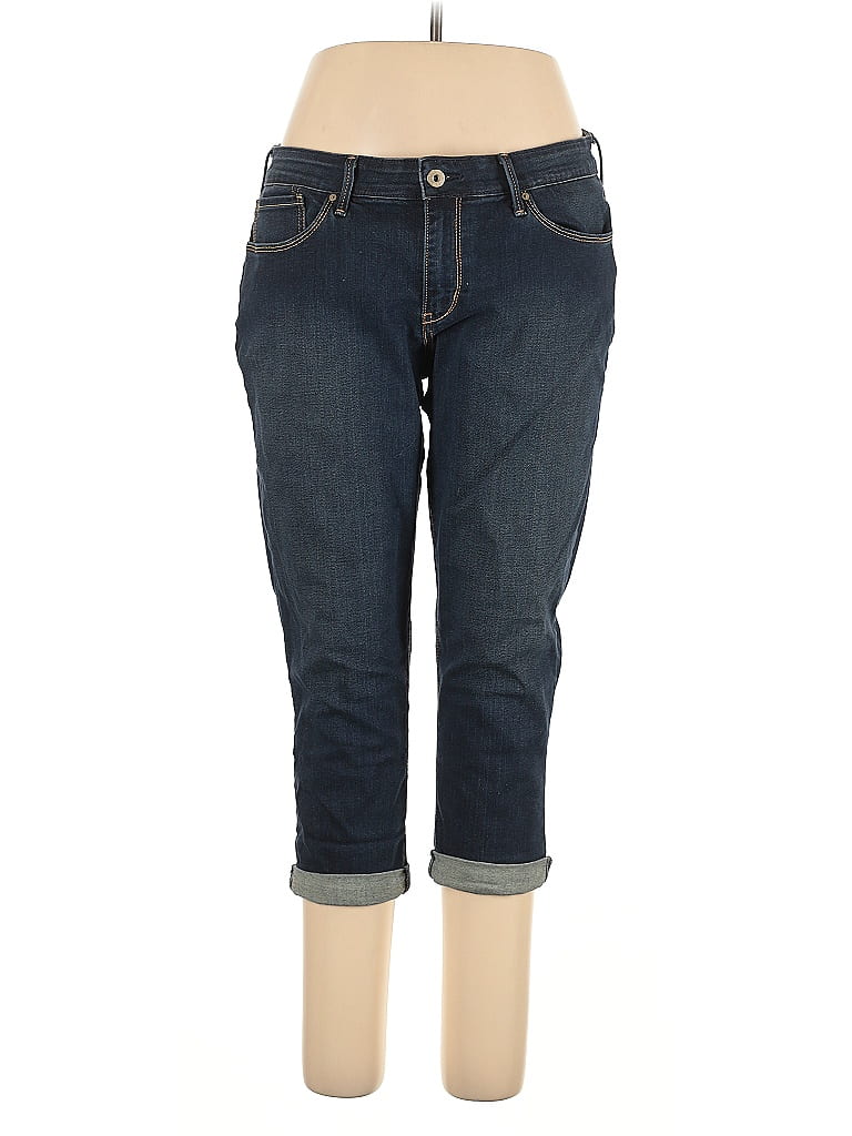 Denizen from Levi's Solid Blue Jeans Size 16 - 28% off | ThredUp