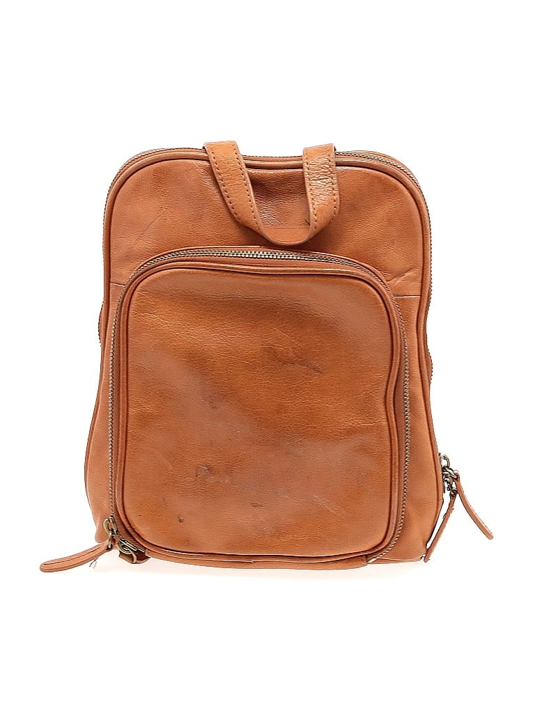Margot 100% Leather Tan Brown Leather Backpack One size - 66% off | ThredUp