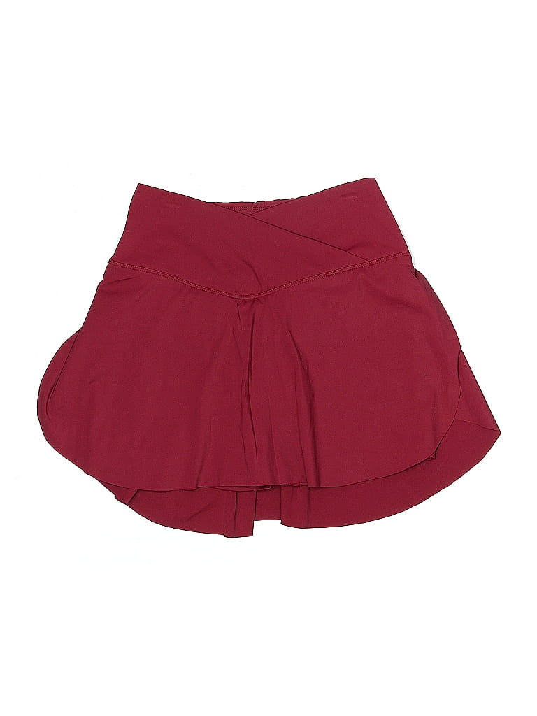 Halara Solid Burgundy Active Skort Size S - 54% off | ThredUp