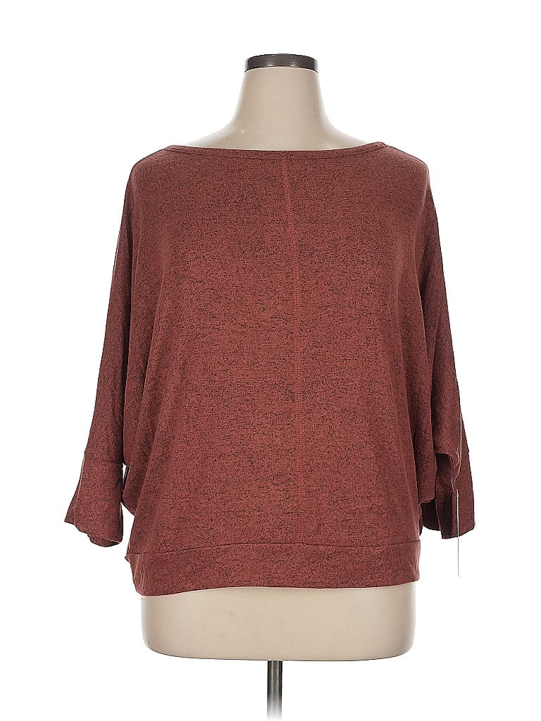 Korye Brown Pullover Sweater Size 1X - 67% off | ThredUp
