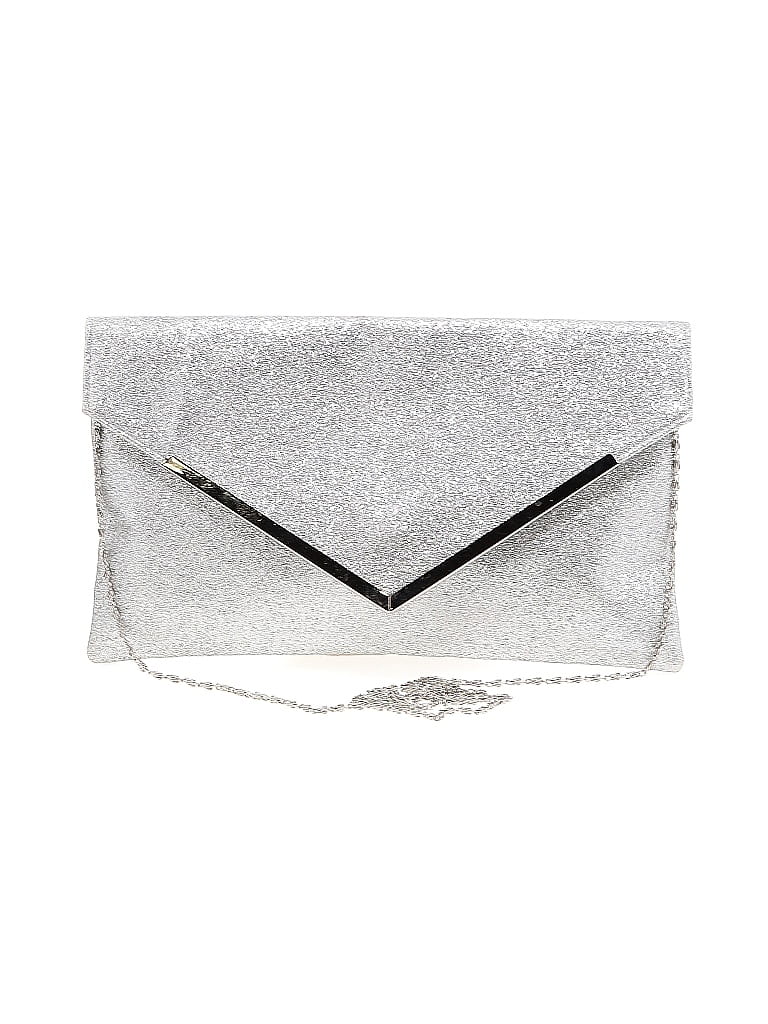 Lulu Townsend Metallic Silver Clutch One size - 36% off | ThredUp