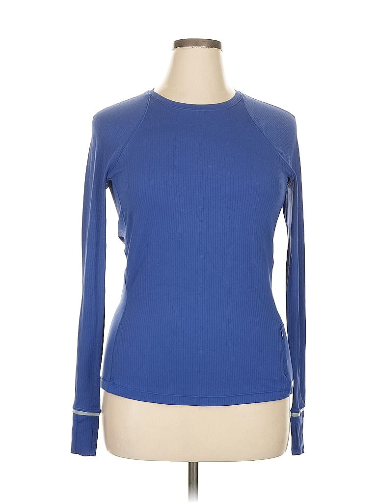 Lululemon Athletica Blue Long Sleeve T-Shirt Size 14 - 35% off | ThredUp