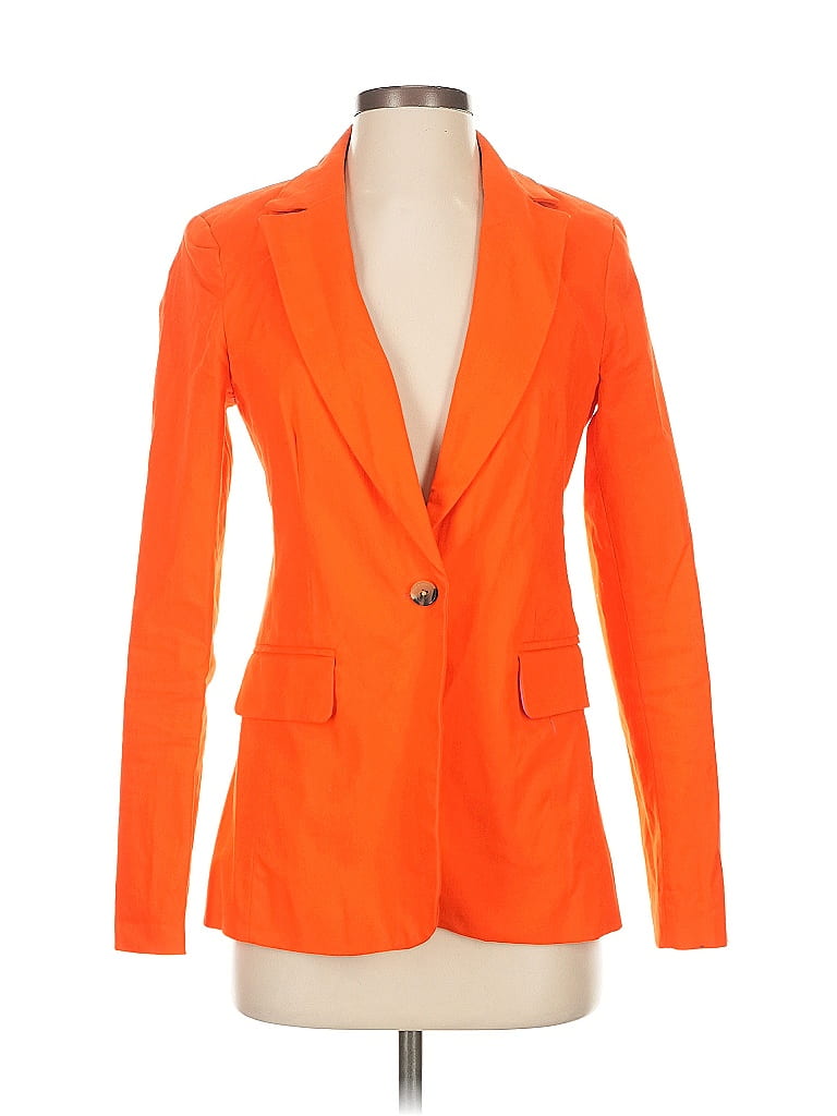 Free Assembly Orange Blazer Size XS - 43% off | ThredUp