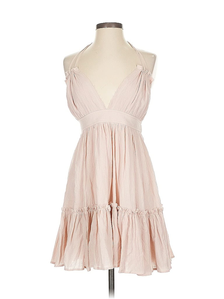 Le Lis 100% Cotton Tan Cocktail Dress Size S - 75% off | ThredUp