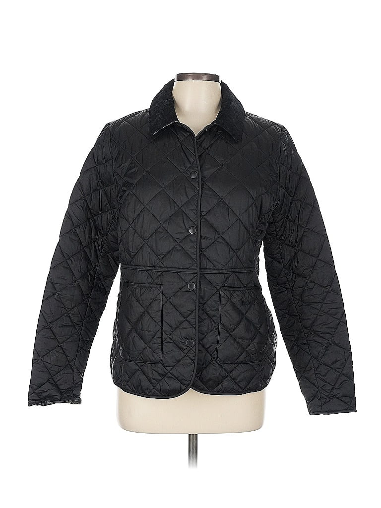 Barbour Argyle Black Jacket Size 12 - 58% off | ThredUp
