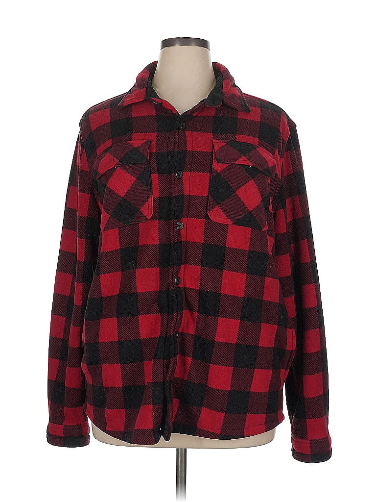 Boston Traders Plaid Red Jacket Size XL - 53% off | ThredUp