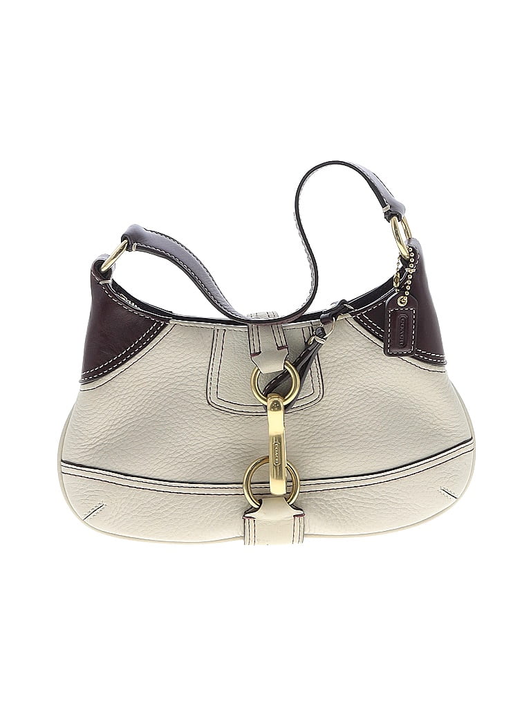 Coach 100% Leather Ivory Leather Satchel One size - 74% off | ThredUp