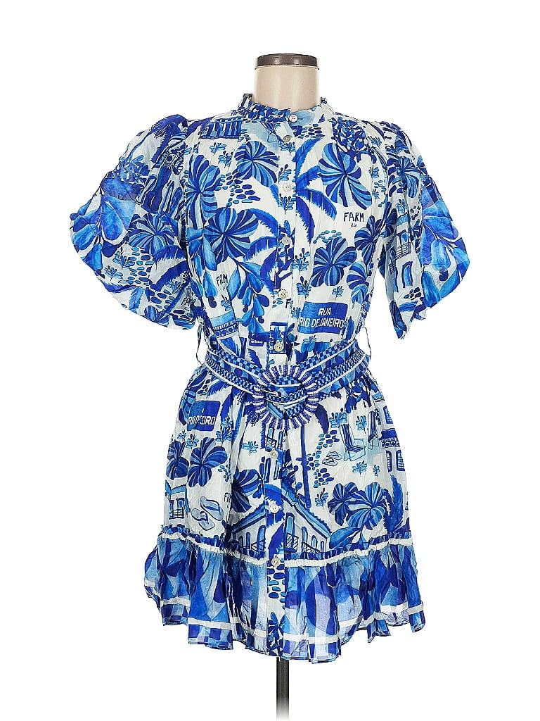 FARM Rio Blue Cocktail Dress Size M - 26% off | ThredUp