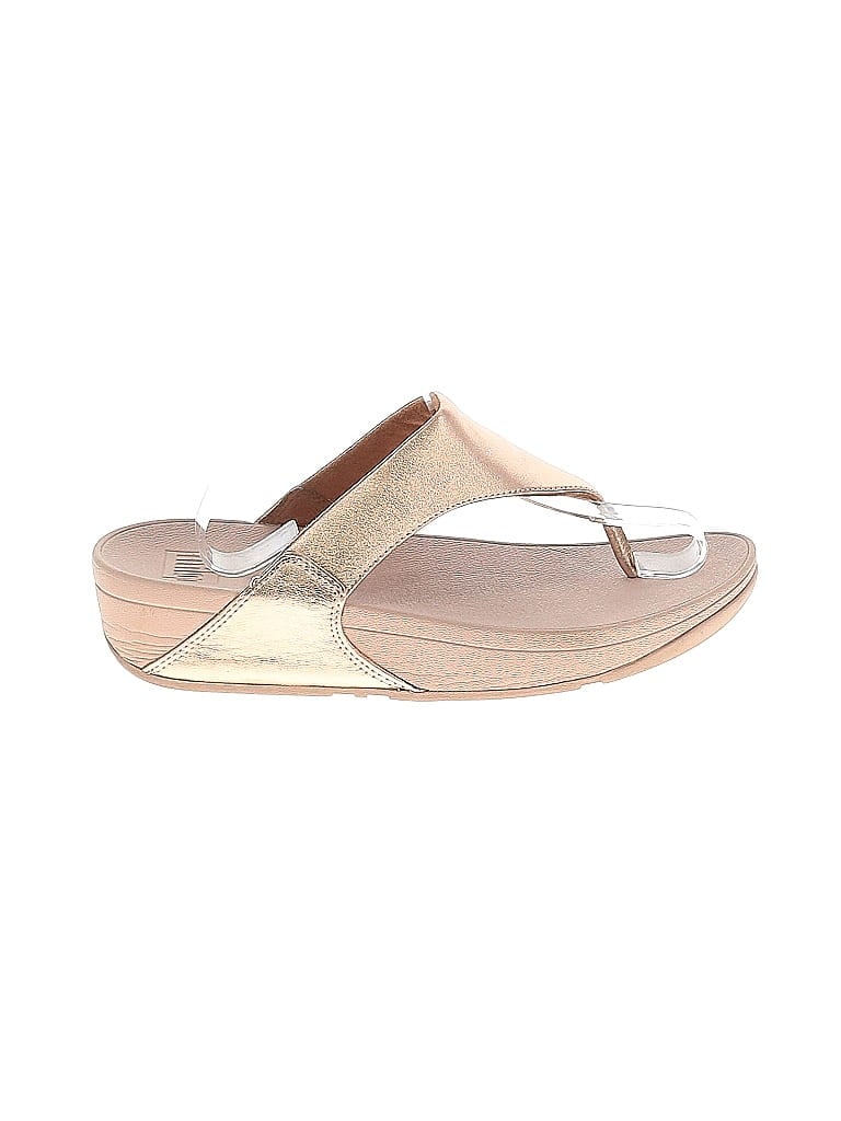 FitFlop Gold Tan Sandals Size 8 - 56% off | ThredUp