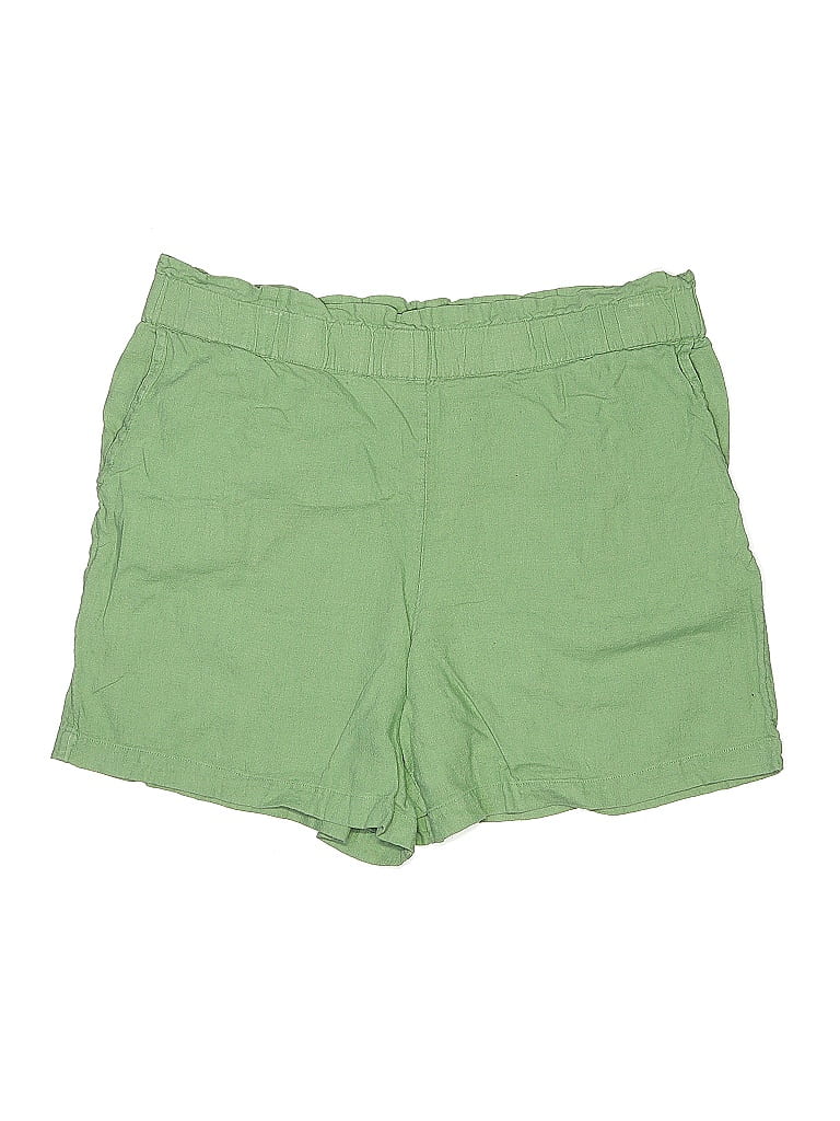 J Jason Wu Solid Green Shorts Size M - 63% off | ThredUp