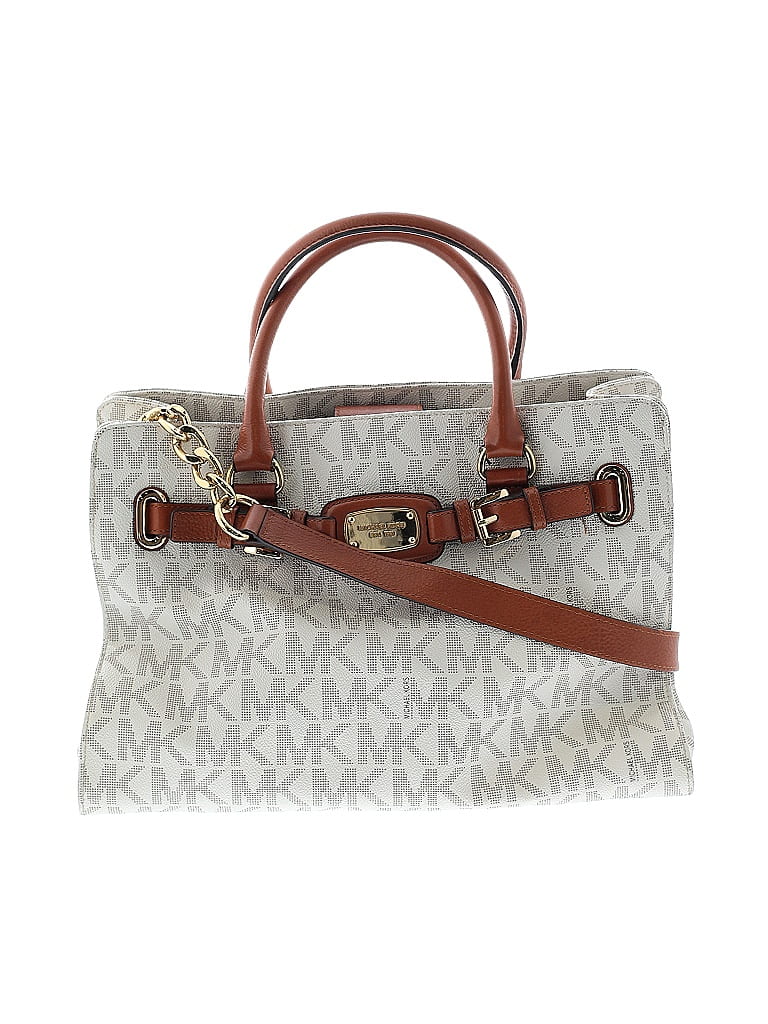 Michael Michael Kors White Ivory Leather Satchel One Size 71 Off