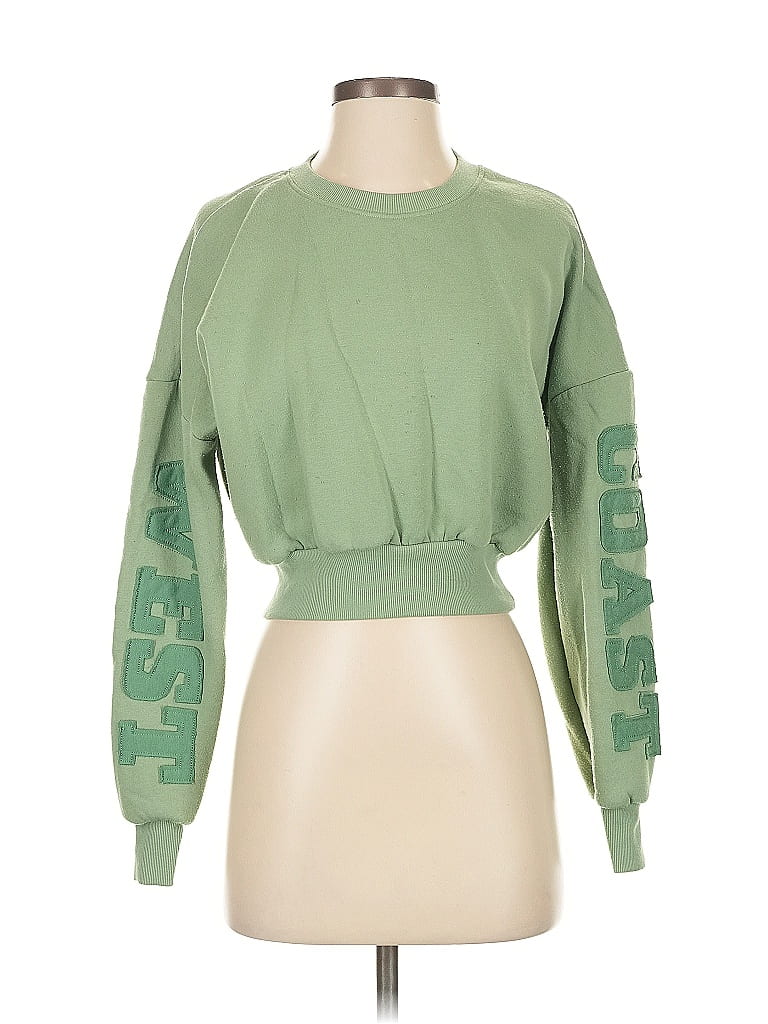 The Vinyl Icons Green Pullover Sweater Size S - 48% off | ThredUp