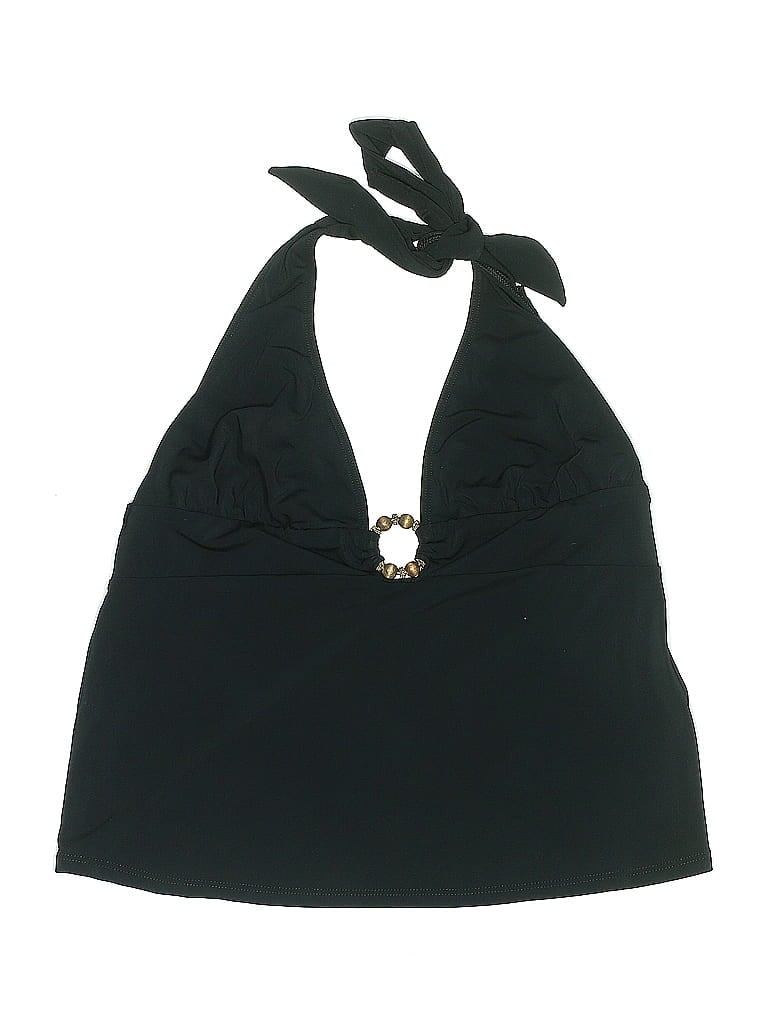 Robin Piccone Solid Black Swimsuit Top Size L - 71% off | ThredUp