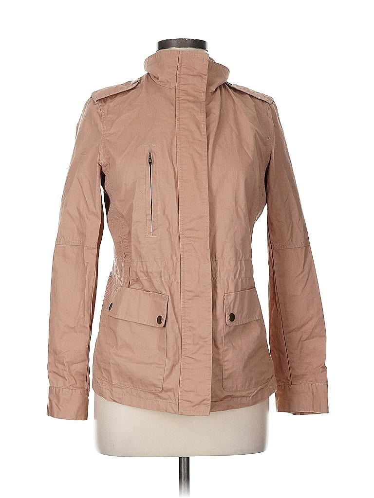 Love Tree 100% Cotton Solid Tan Jacket Size M - 50% off | ThredUp