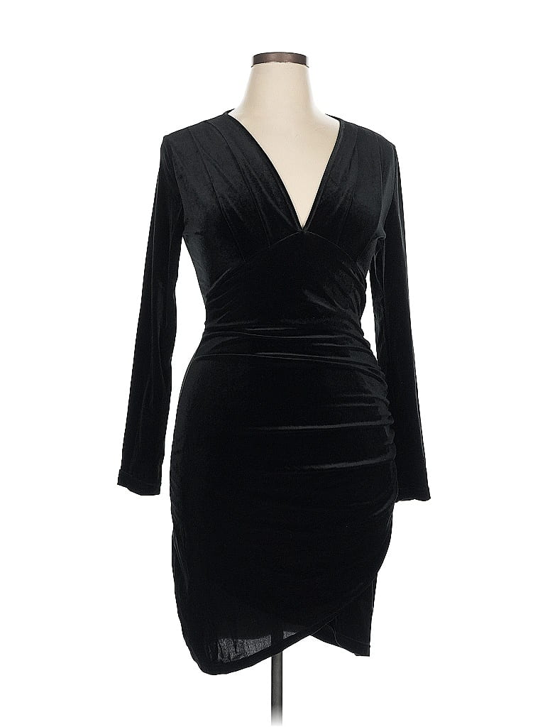 Huhot Black Cocktail Dress Size XL - 40% off | ThredUp