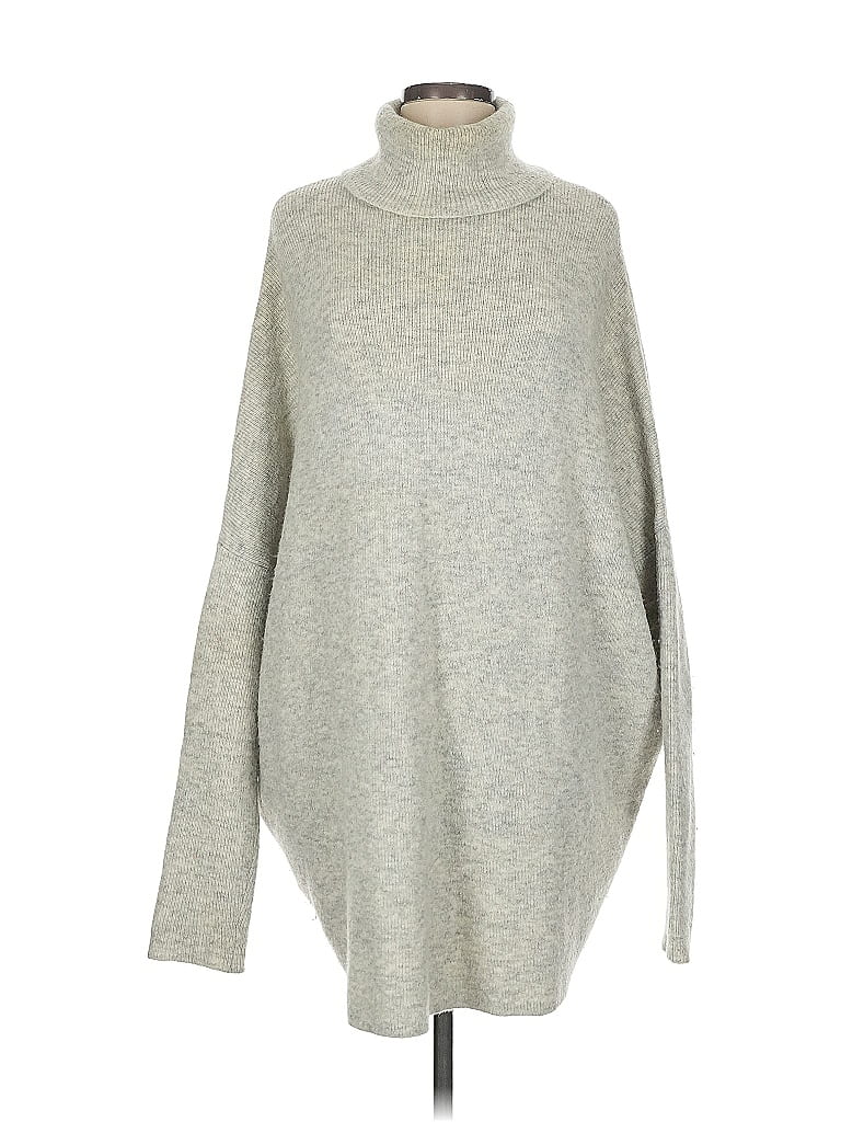Cos Gray Turtleneck Sweater Size M (estimated) - 76% off | ThredUp