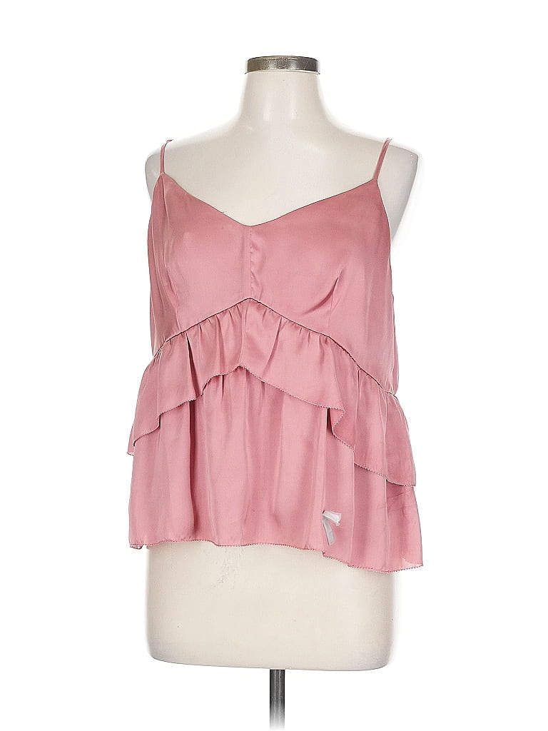 Maeve Pink Tank Top Size L - 70% off | ThredUp