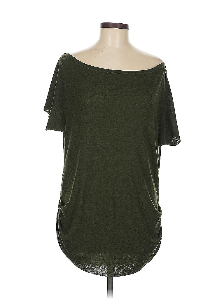 RACHEL Rachel Roy Green Short Sleeve Top Size M - 60% off | ThredUp