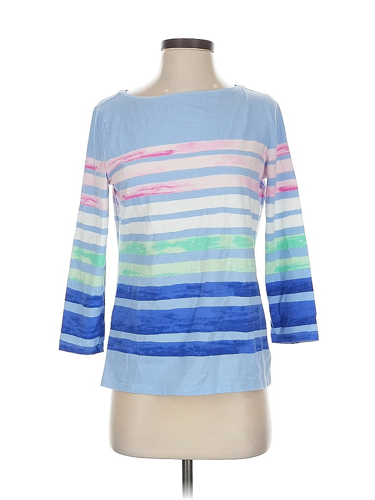 Talbots Blue 3/4 Sleeve T-Shirt Size S - 66% off | ThredUp