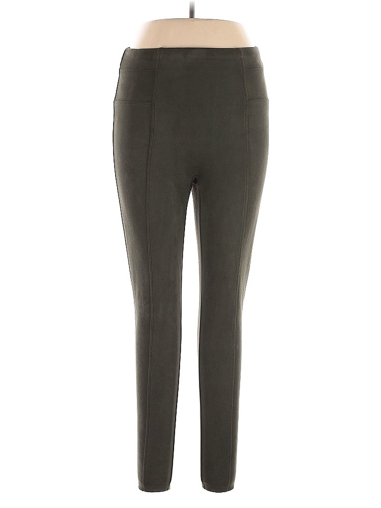 SPANX Green Active Pants Size L - 49% off | ThredUp