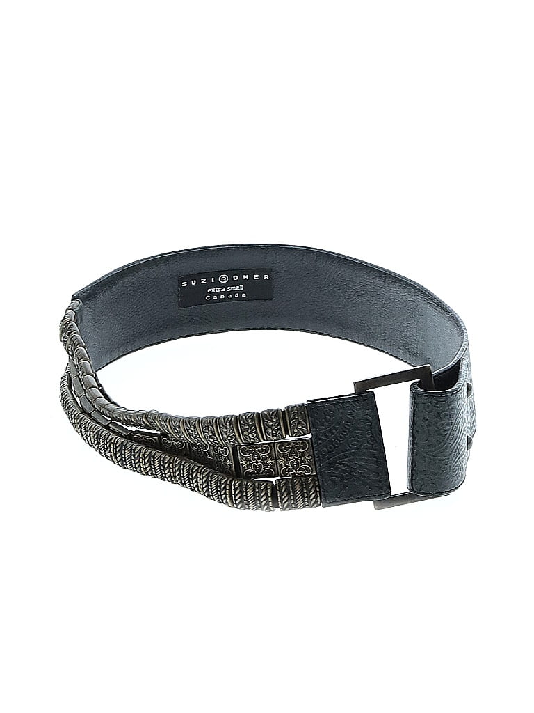 Suzi Roher Gray Black Belt Size XS - 65% off | ThredUp