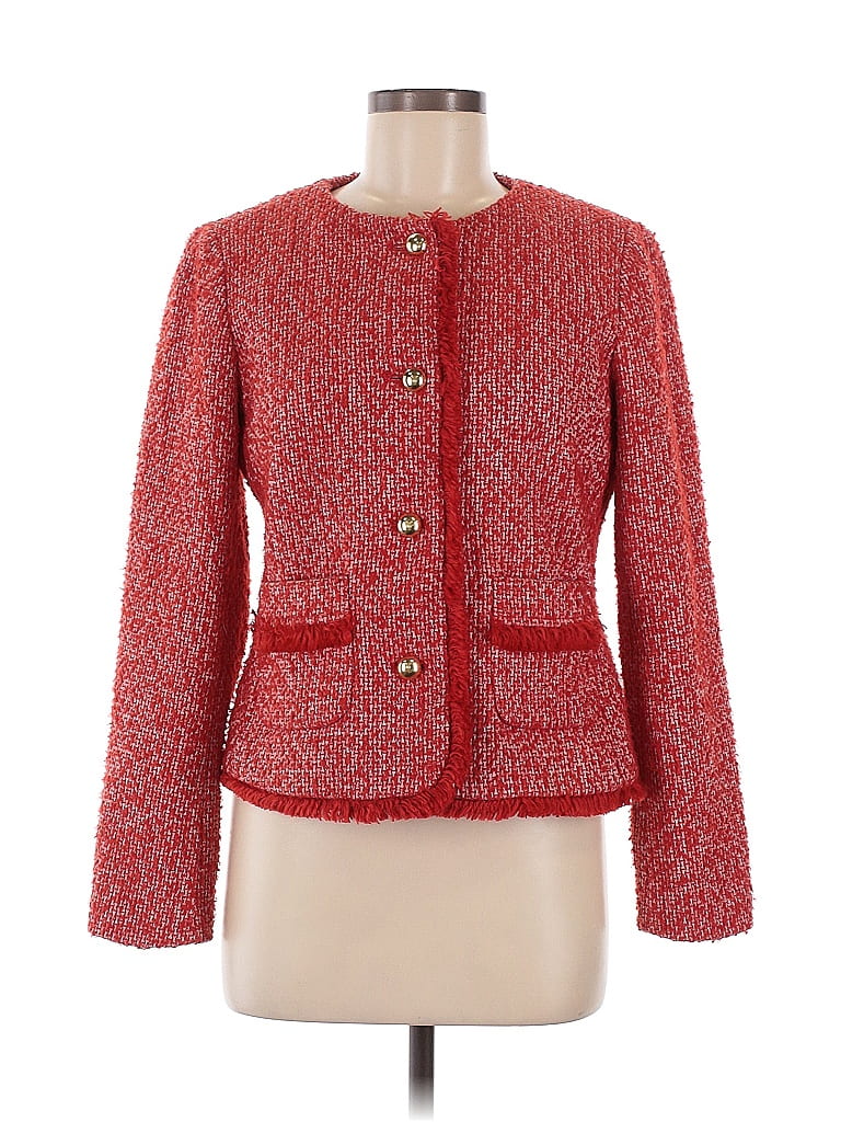 Talbots Tweed Red Blazer Size 6 - 78% off | ThredUp