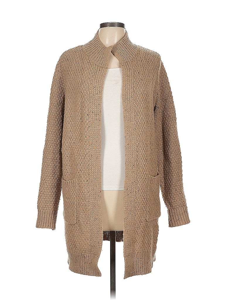 Cynthia Rowley TJX Tan Cardigan Size L - 57% off | ThredUp