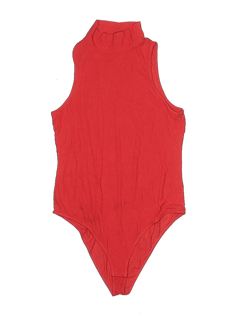 Wild Fable Red Bodysuit Size L - 50% off | ThredUp