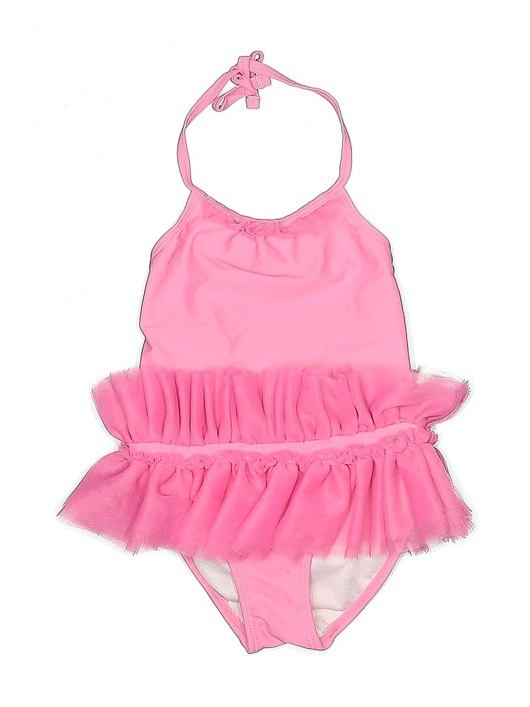 Janie and Jack Pink One Piece Swimsuit Size 3 - 47% off | ThredUp
