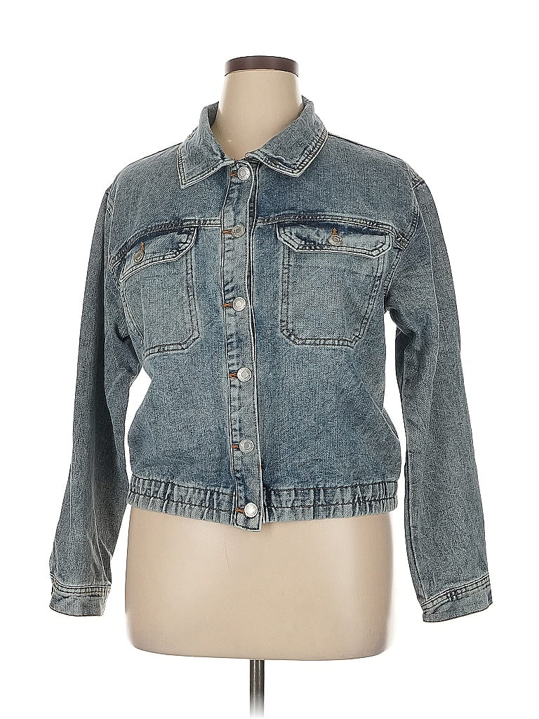 Assorted Brands 100% Cotton Blue Denim Jacket Size XL - 56% off | ThredUp