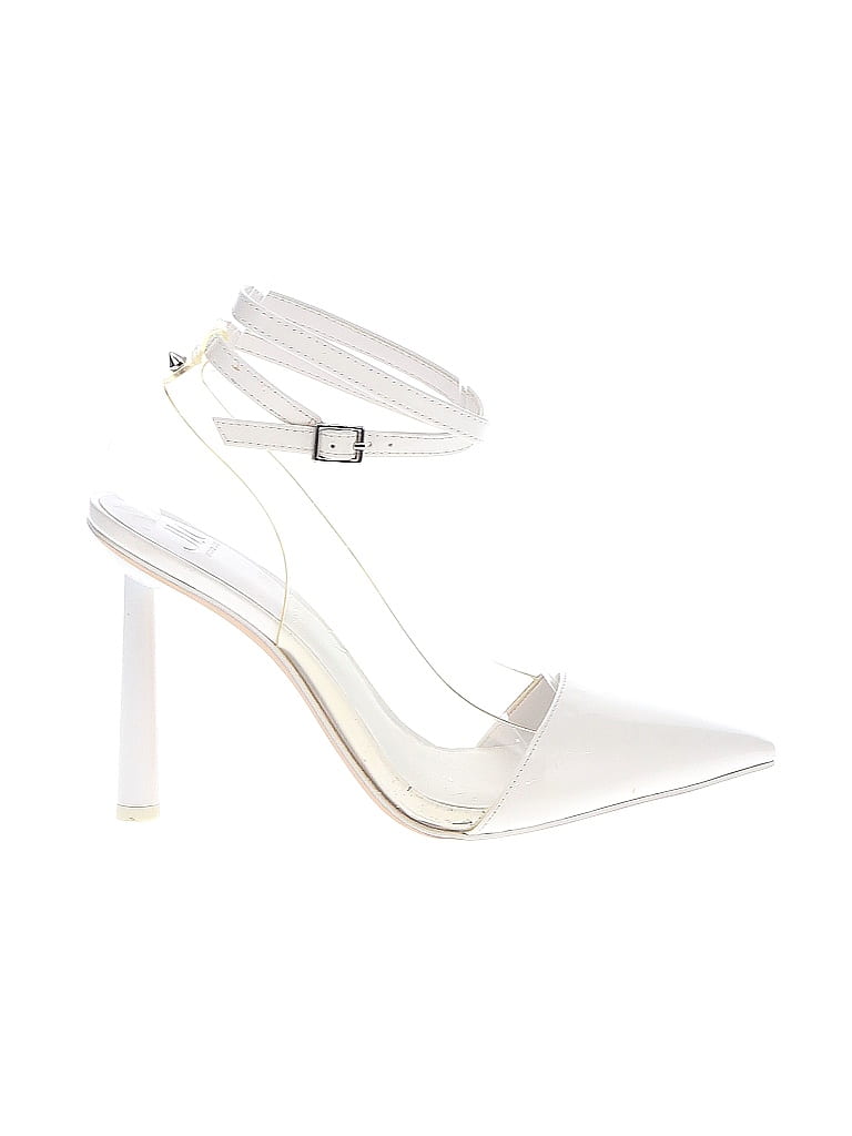 JLo by Jennifer Lopez White Ivory Heels Size 8 1/2 - 56% off | ThredUp