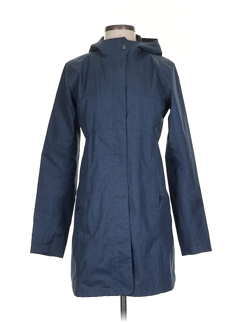 Eddie Bauer 100% Polyester Blue Raincoat Size XS - 53% off | ThredUp